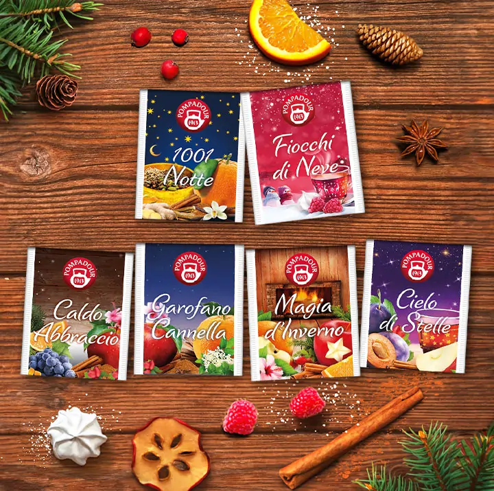 Pompadour: Infusi e Tisane dal 1913 | Sito Ufficiale