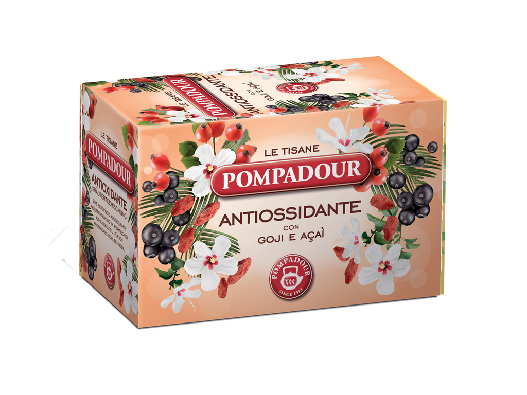 Tisana antiossidante con bacche di goji e acai - Pompadour - Acquista ...